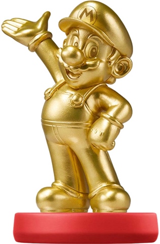 Nintendo Amiibo Super Mario Collection Gold Mario (Red Base) - CeX (IC ...